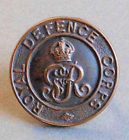 Royal Defence Corps Cap Badge